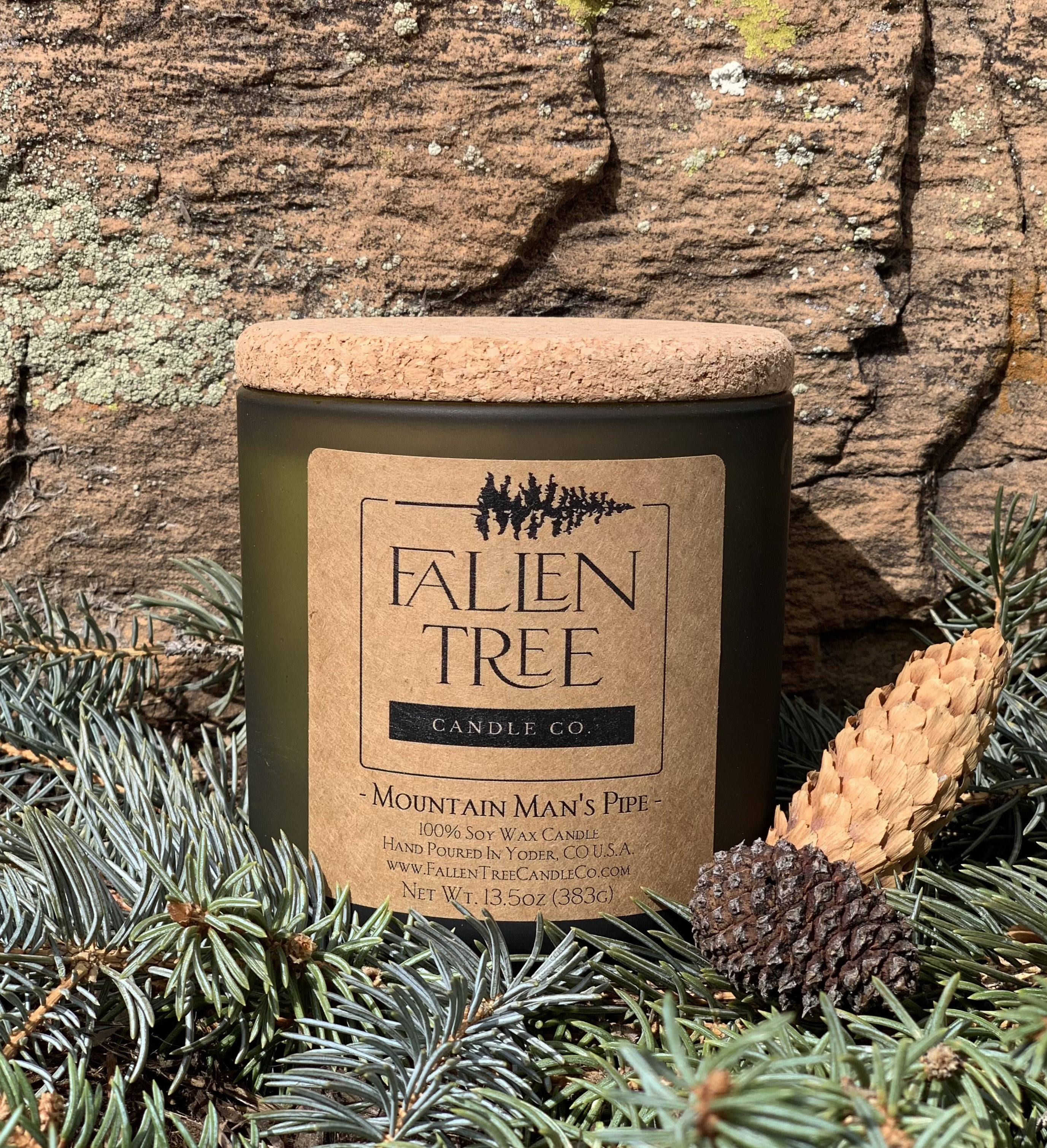 13.5 oz Mountain Man's Pipe – Fallen Tree Candle & Co.